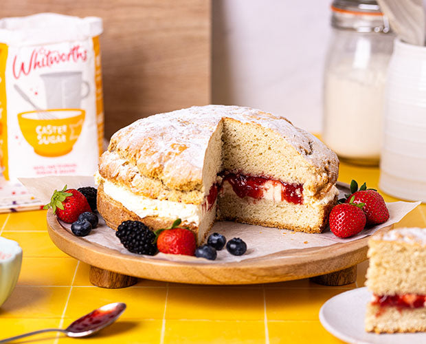 Giant Scone Cake Recipe – Perfect for Afternoon Tea – Sugarandsyrup