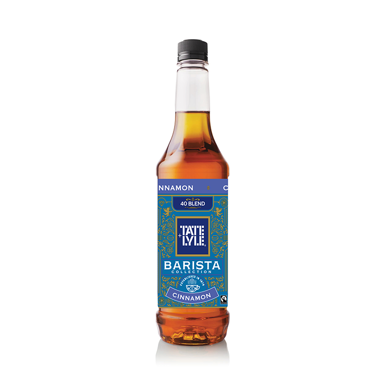 Tate & Lyle Fairtrade Cinnamon 1L Reduced Sugar Flavouring Syrup ...